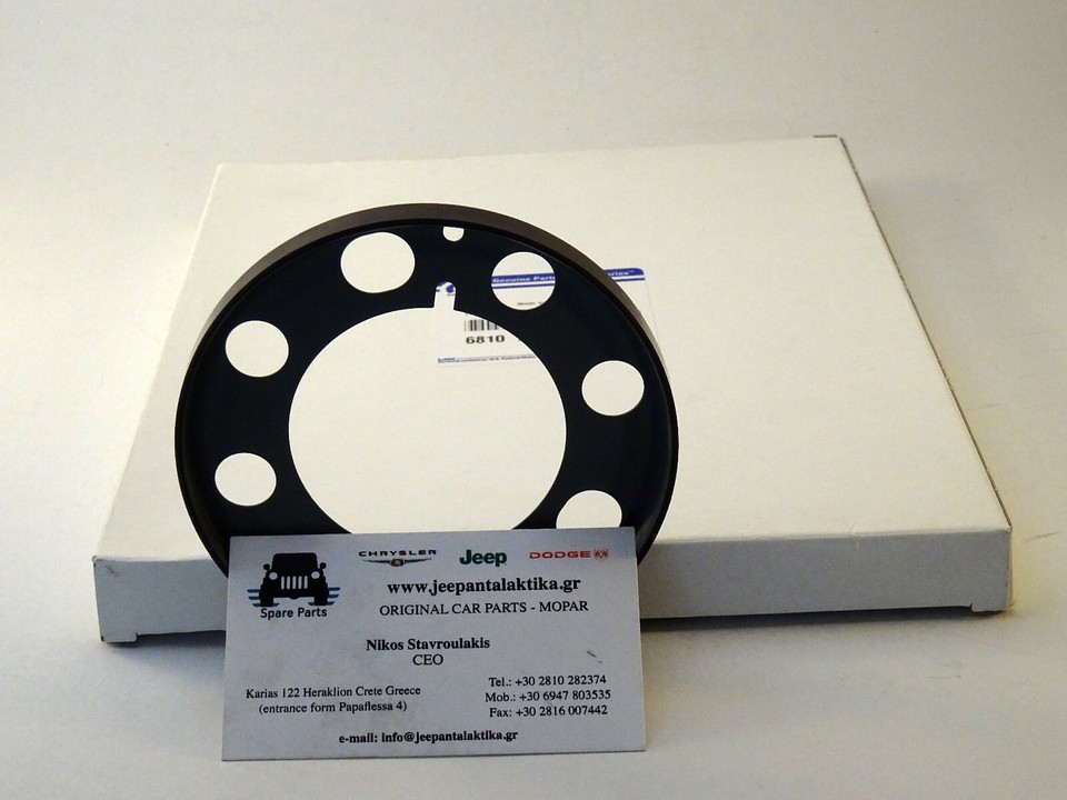 Crankshaft Pulley Jeep Grand Cherokee 14-21 3.0CRD 68102345AA Genuine ...