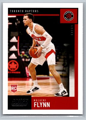 2020 Panini Chronicles Score Basketball #622 Malachi Flynn RC Toronto ...