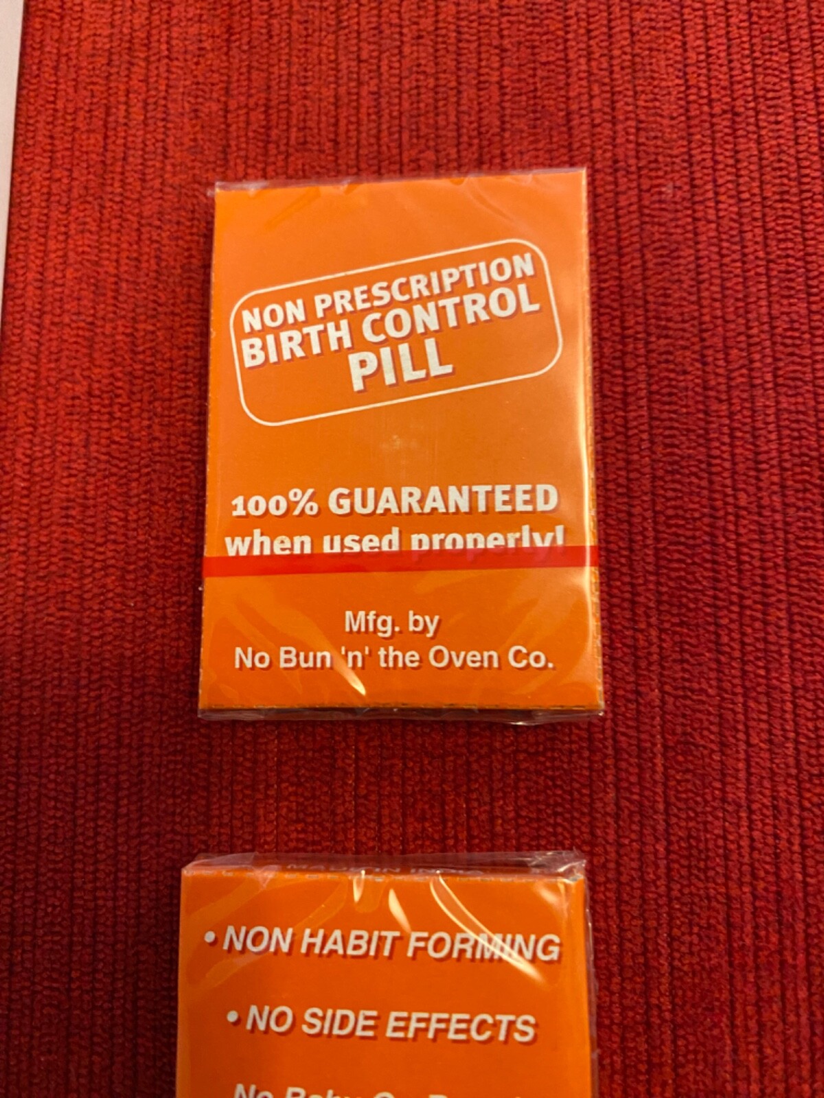 Condom Vending Machine Packages NOVELTY "BIRTH CONTROL PILL " 72 pcs ...