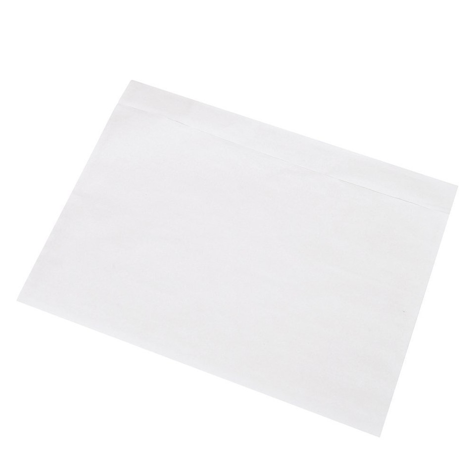 6" x 9" Clear Packing List Invoice Pouch Shipping Mailing Envelope Self ...
