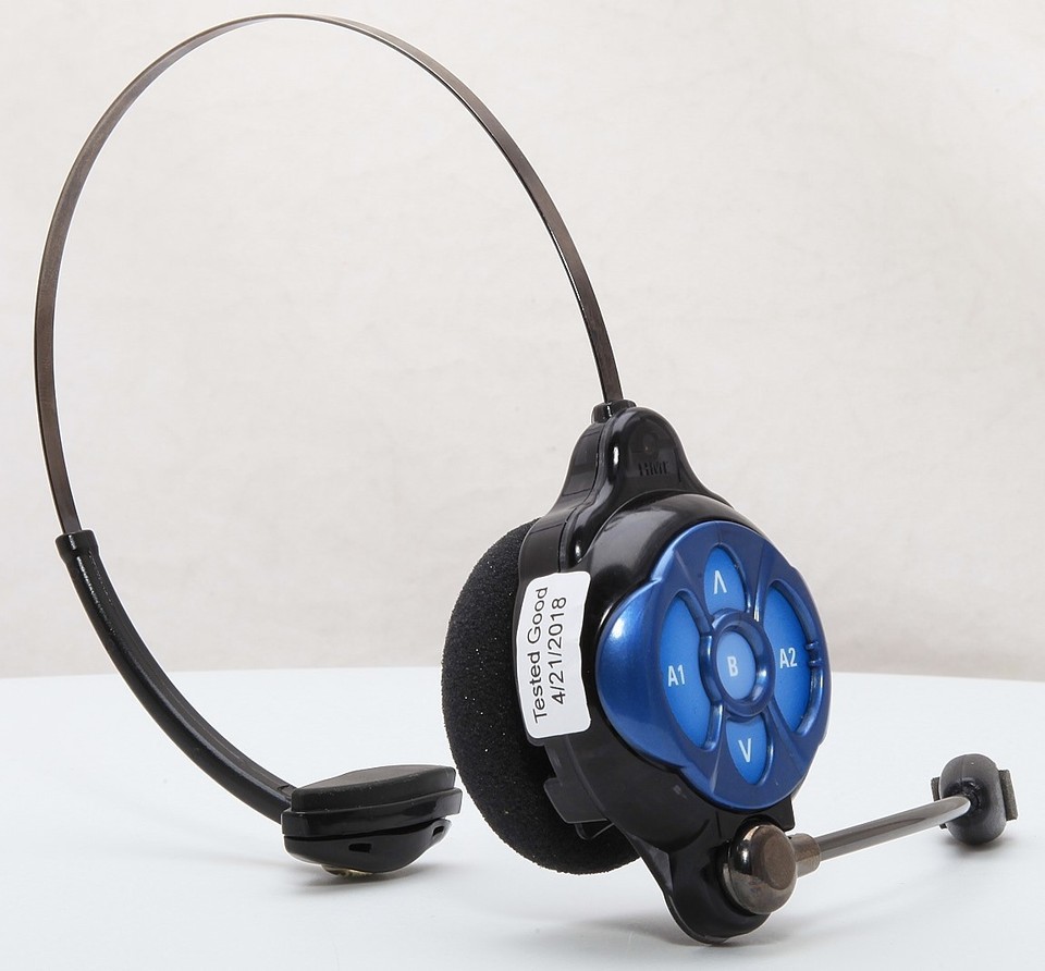 HME HS6100 HS Wireless Drive Thru Intercom Headset For ION IQ Base 6100 ...