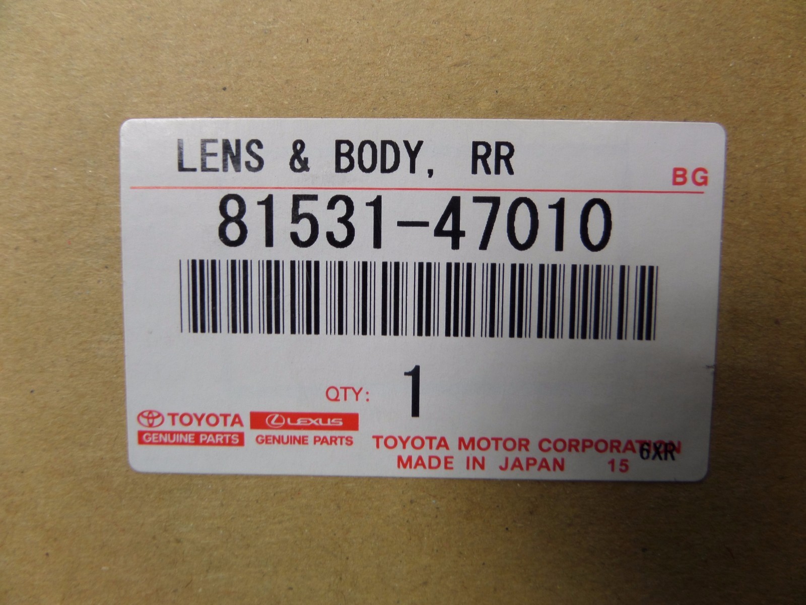 Toyota Prius Prime 2017-2021 Right Rear Turn Signal Bumper Light ...