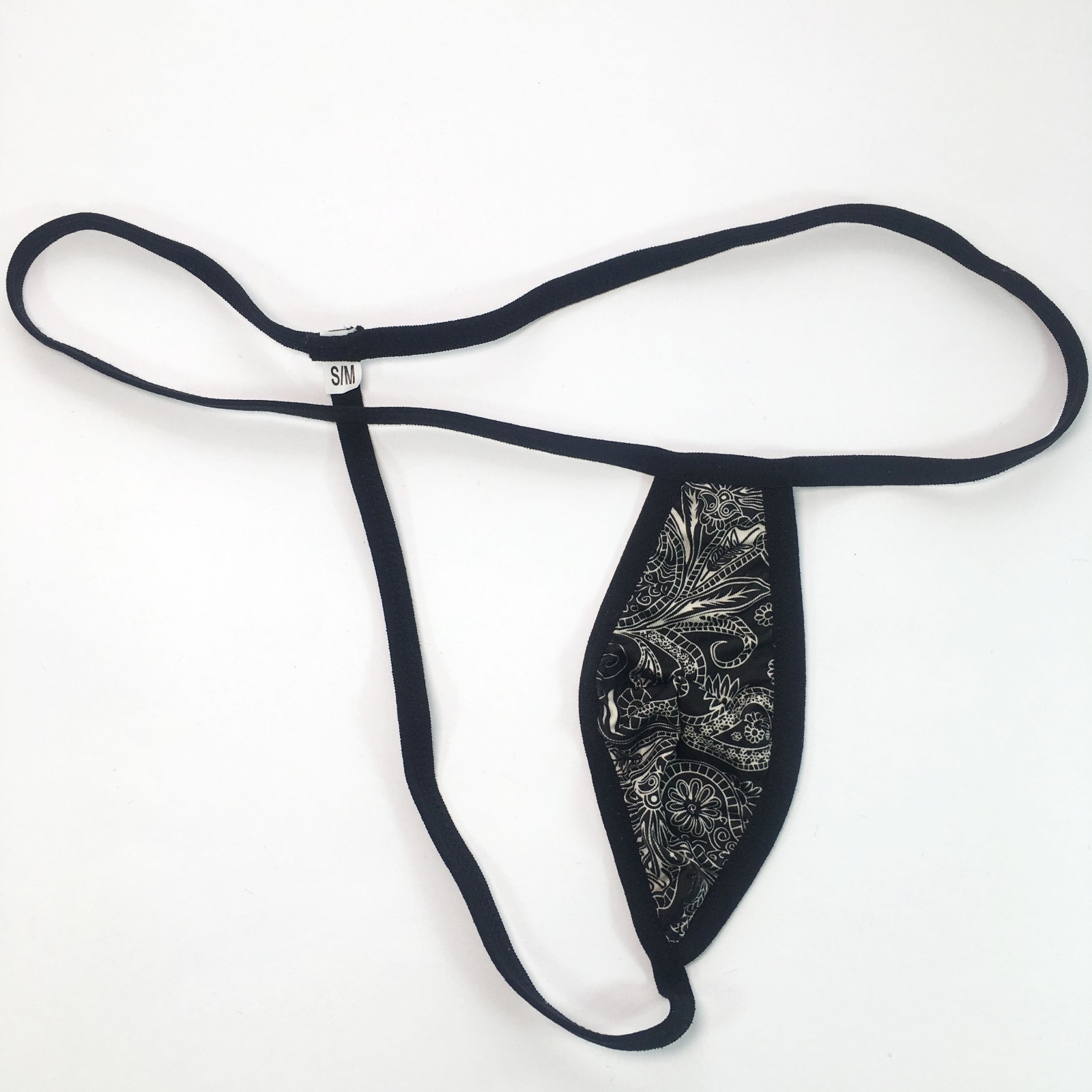 K203 P String Thong FUN Tiny Pouch Cannot Covered Soft Jersey Colorful ...