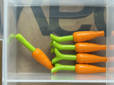 LEGO Parts - Orange Carrot with Lime Top (33172 / 33183) - No 33172c03 ...