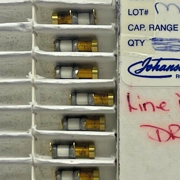 (1 PIECE) 5801PC, JOHANSON, TRIM CAP, 0.35-3.5 PF, 250 VDC THRU-HOLE | eBay
