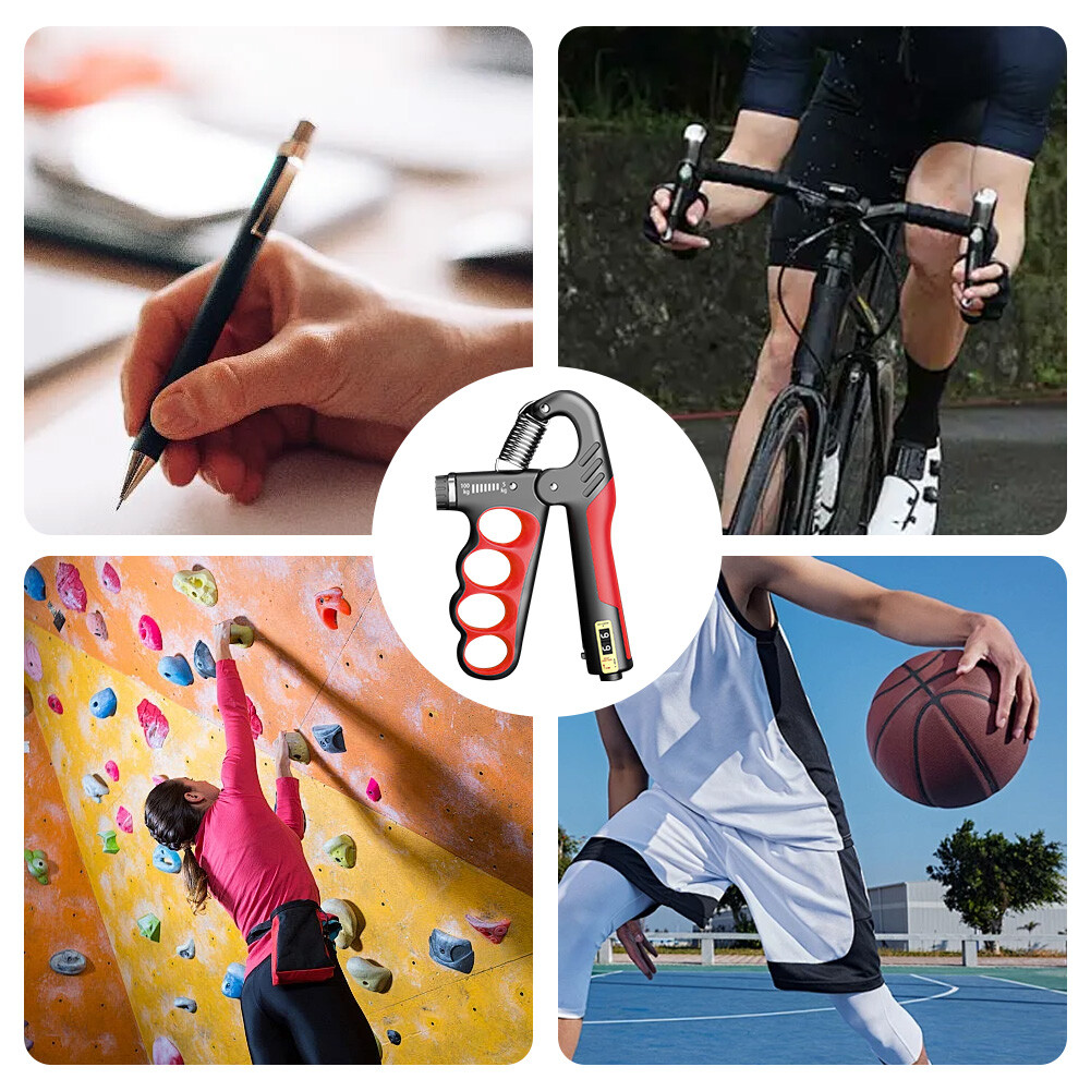 ` Hand Grip Strengthener with Counter for Injury Recovery (Mechanical ...