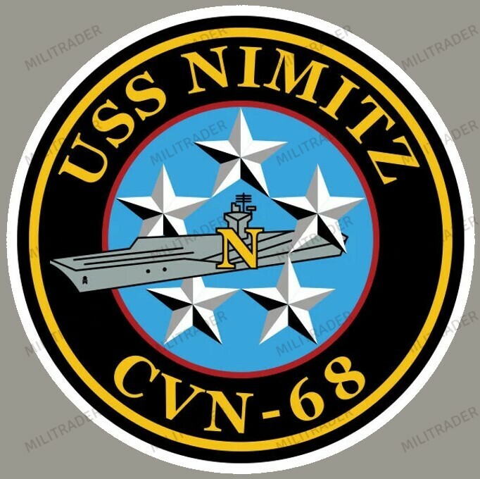 USS Nimitz (CVN-68) Self-adhesive Vinyl Decal | eBay
