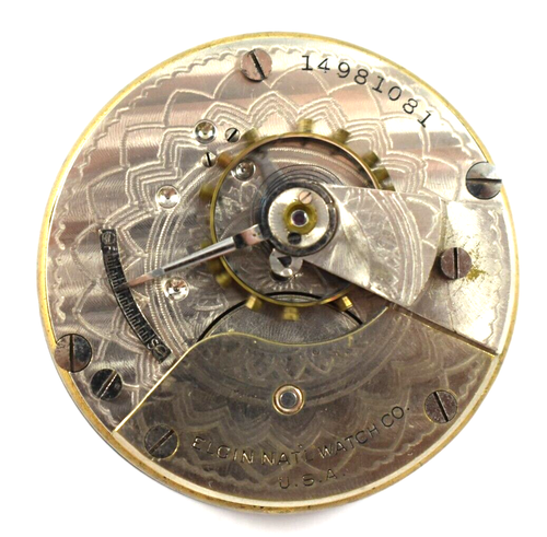 Vintage Elgin Grade 208 18s 7J OF Pocket Watch Movement lot.fi | eBay