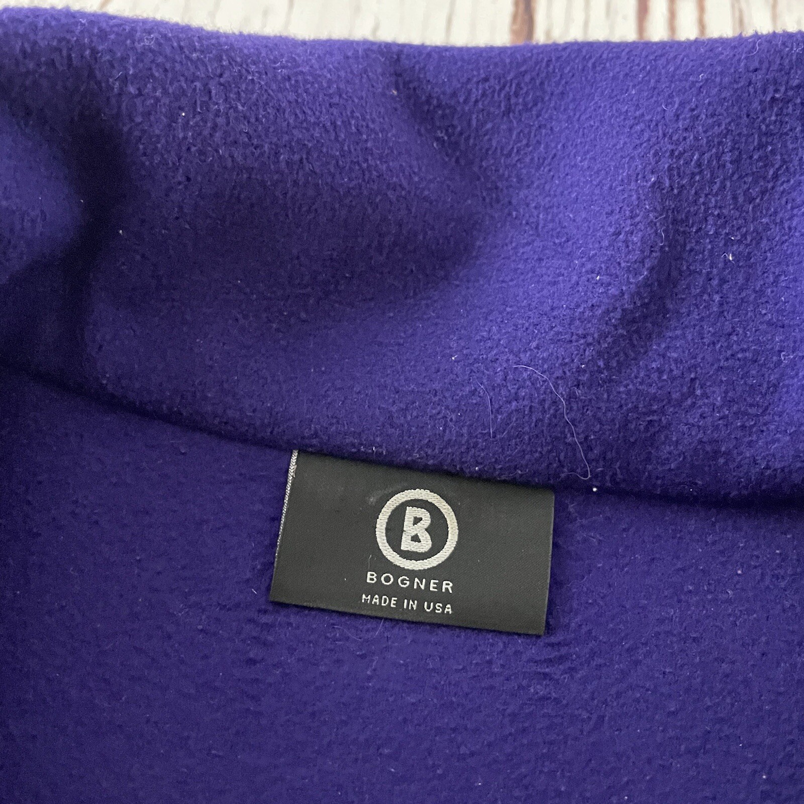 Bogner Pullover 1/4 Zip Embroidered Polyester Jacket Women's Medium ...