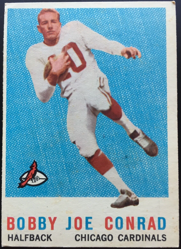 1959 Topps #173 BOBBY JOE CONRAD Chicago Cardinals NFL football card ...