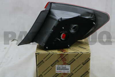 8156133550 Genuine Toyota LENS & BODY, REAR COMBINATION LAMP, LH | eBay