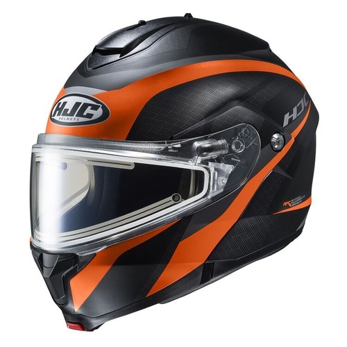 Hjc C91 Taly Snow Helmet with Electric Shield (X-Large, Semi-Flat Dull ...