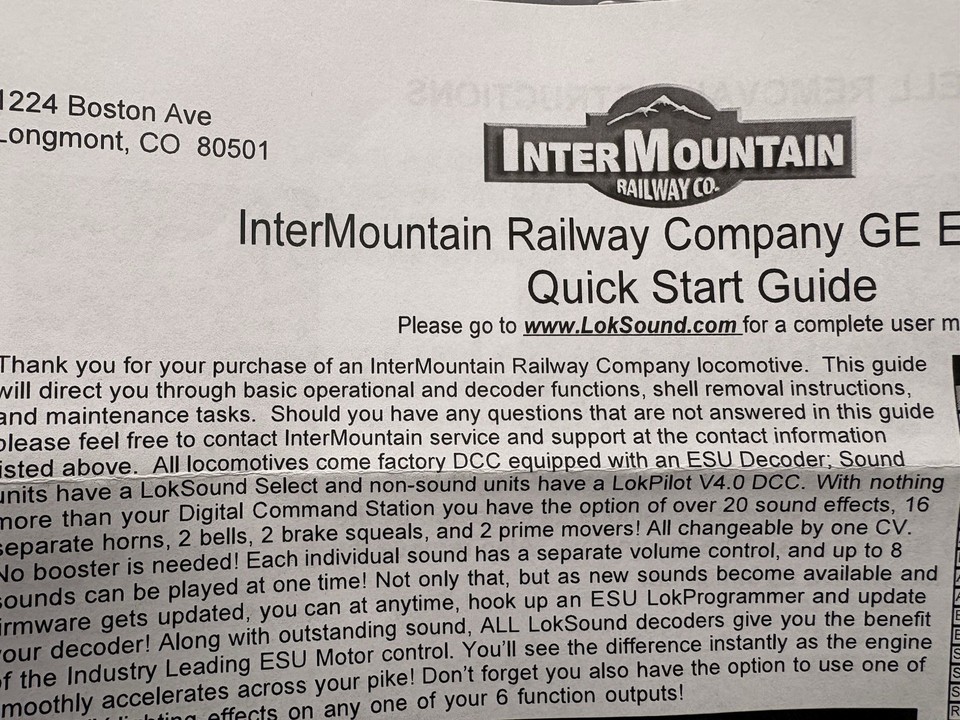 HO Intermountain 49708-01 NS /Conrail ES44AC #8098 Locomotive DCC | eBay