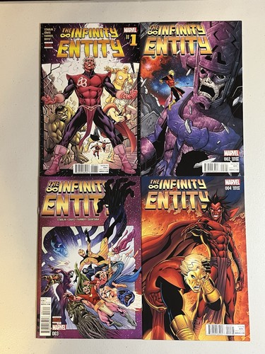 Infinity Entity #1-4 Complete Set ~ Marvel Comics 2016 ~ Boarded ~ Free ...
