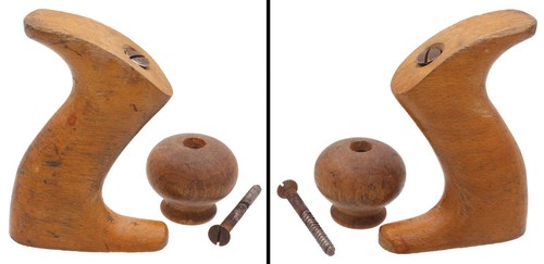 Orig. Handle & Front Knob for Fulton No. 35 Transitional Plane ...