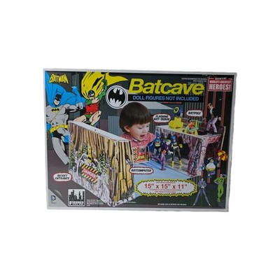 Batman Batcave Playset Retro 2015 Figures Mego Toy Company New | eBay