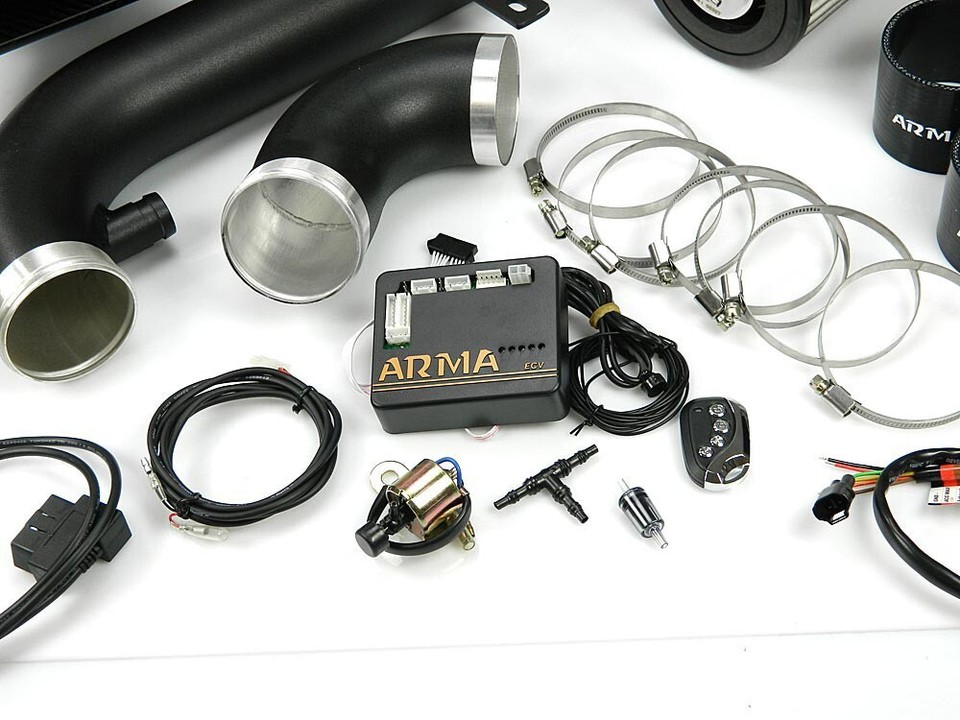 ARMA Hyper-Flow Carbon Air-Intake-System, Airbox - variabel - VW Golf 6 ...