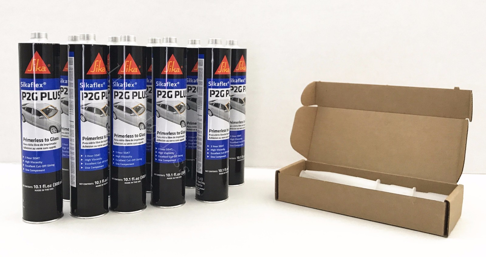 Auto Glass Windshield Urethane Glue Sikaflex P2G Plus Primerless ...