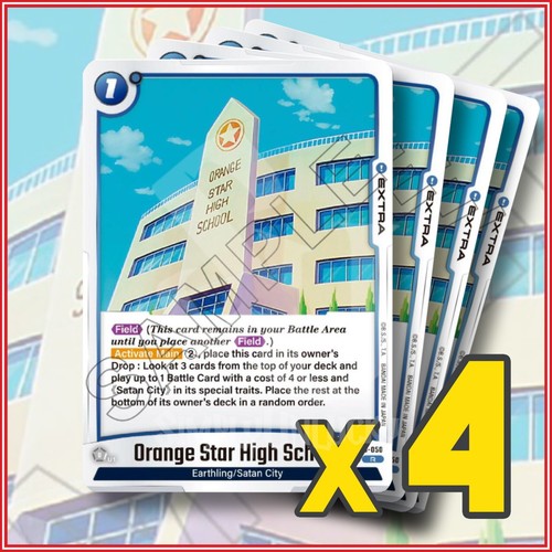 DRAGON BALL SUPER FUSION WORLD: Orange Star High School FB03-050 Rare ...