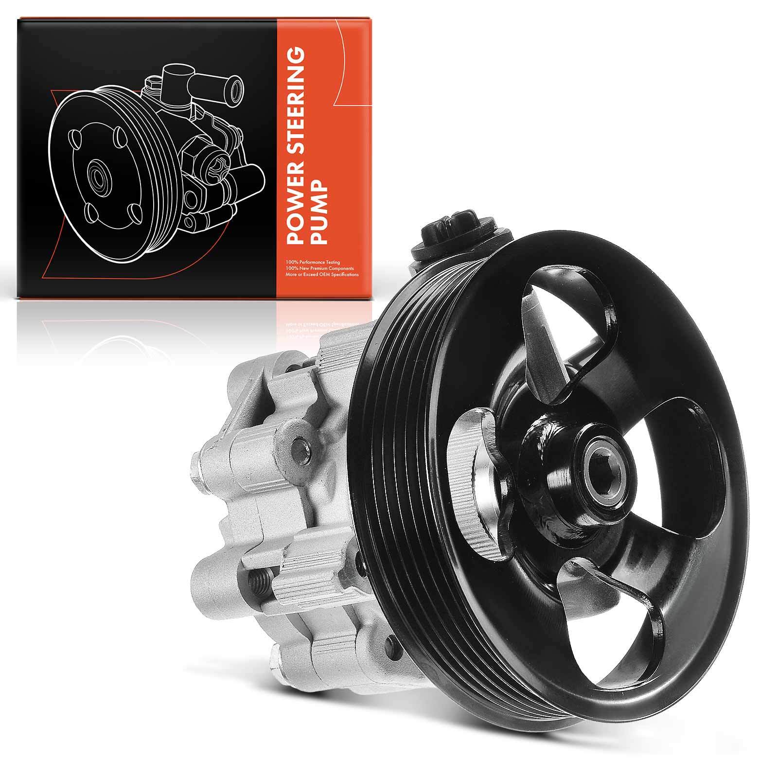 Power Steering Pump with Pulley for Land Rover LR3 V6 4.0L 2005-2007 ...