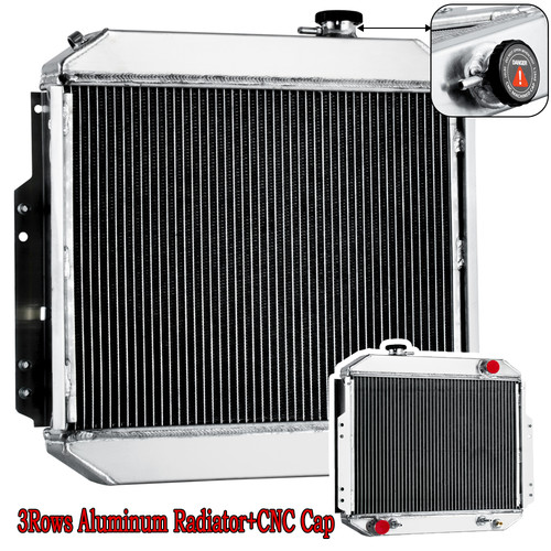 3 row all Aluminum Radiator For 1988-1992 Nissan Forklift A10-A25 H20 ...