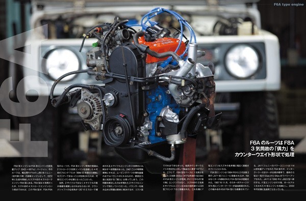 SUZUKI JA11 JIMNY REPAIR MANUAL BOOK F6A Engine Overhaul Photo New ...