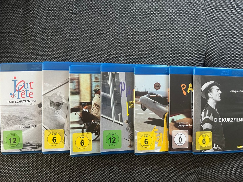 Jacques Tati Complete Collection 6 Komödien-Klassiker plus Kurzfilme ...