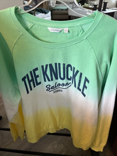 Ladies XXL The Knuckle Saloon Sturgis, SD Sweatshirt | eBay