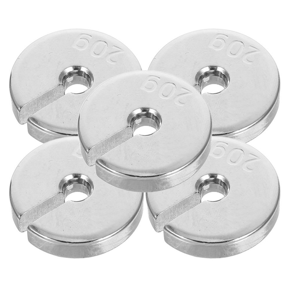 5 Pcs Experiment Weight with Slots Round Weights Hole Metal Slotted | eBay