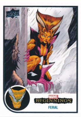 #125 FERAL 2022(2023) Upper Deck Marvel Beginnings | eBay