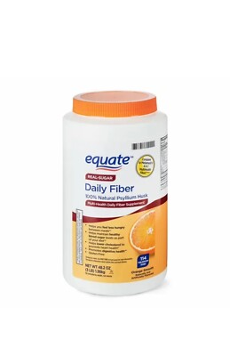 Equate Daily Fiber Orange Smooth Fiber Powder- 48.2 oz 681131699921 | eBay