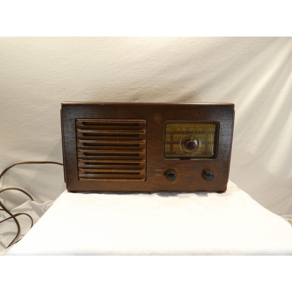 Antique 1947 Setchell Carlson Radio Dorafone, working | eBay