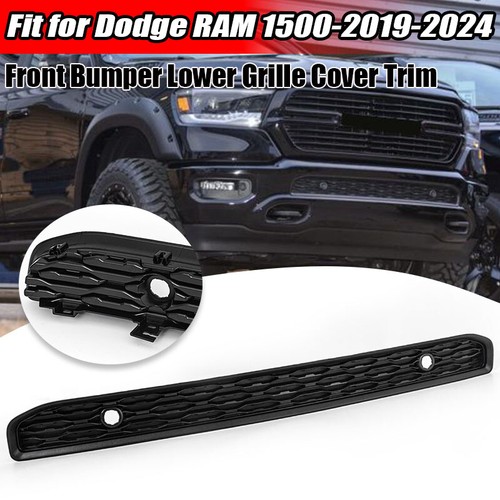 Front Bumper Lower Grille Grill 68414137AA For 2019-2023 Dodge Ram 1500 ...