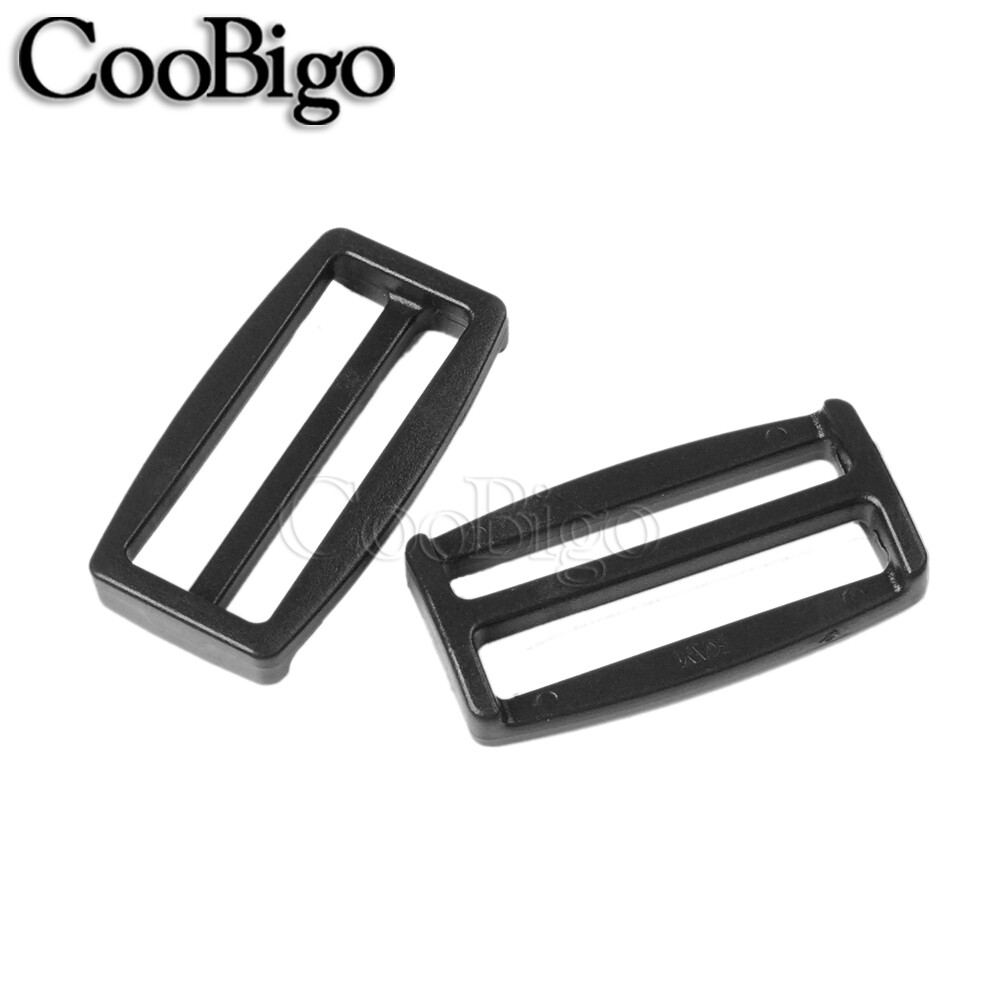 Ladder Lock Buckle Tri-Glide Slider Webbing Fastener Backpack Strap ...