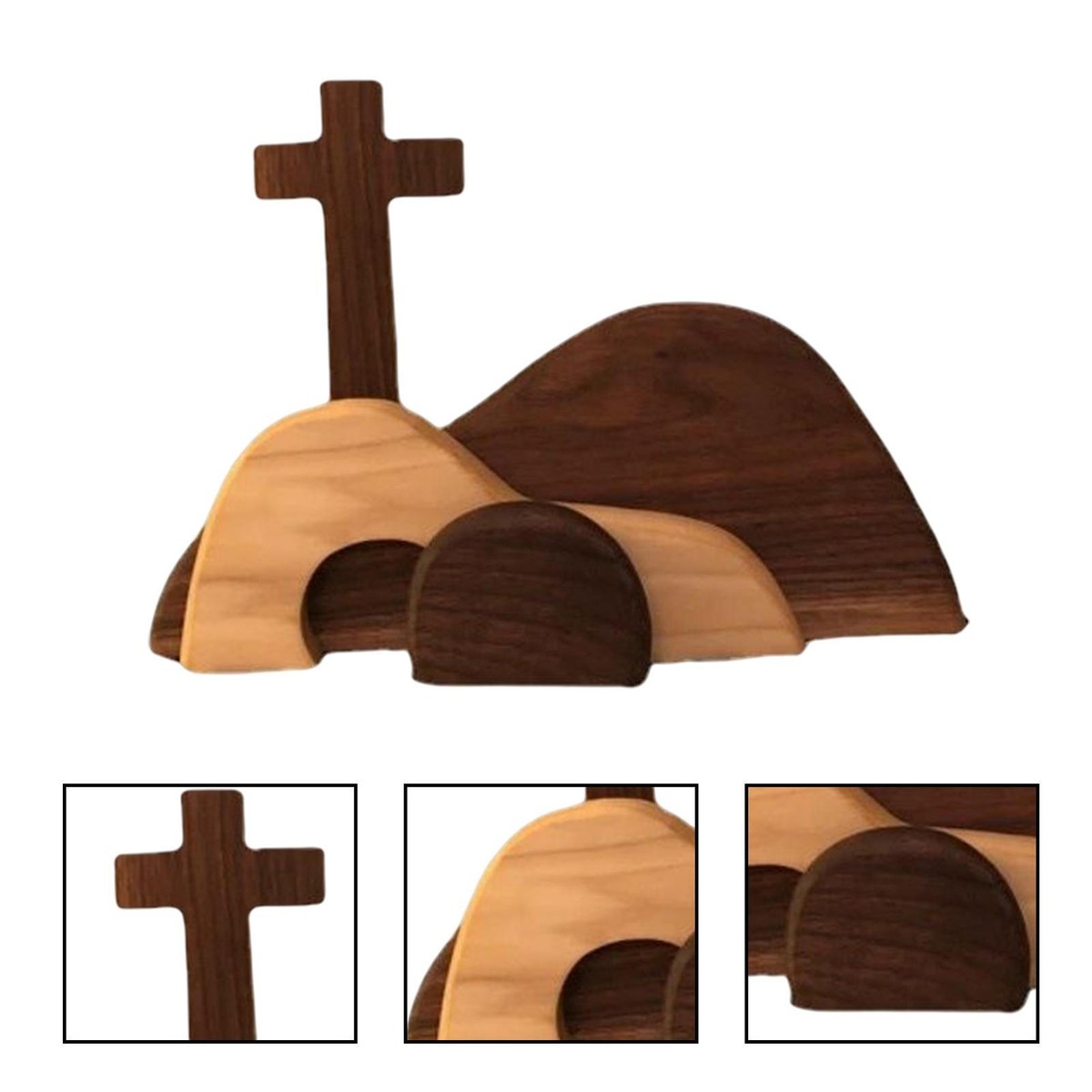 Easter Tomb And Cross