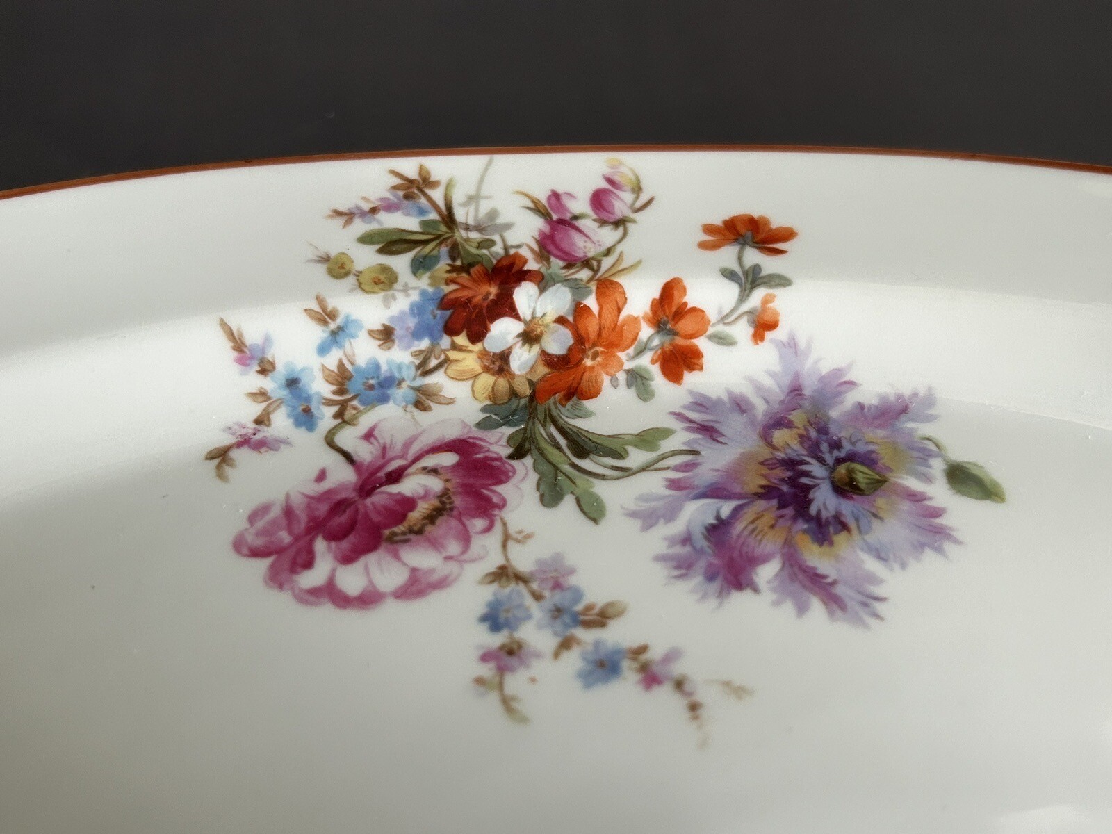 Haviland France Oval Serving Platter Decorated By Haviland &Co Limoges ...