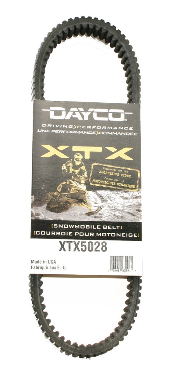 Arctic Cat F7 Firecat 700, 2005, Dayco XTX5028 Xtreme Torque Drive Belt ...