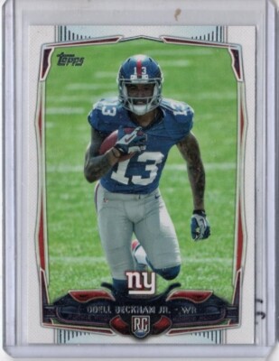 2014 Topps ODELL BECKHAM JR. RC Rookie Card #355 Giants Browns Rams ...