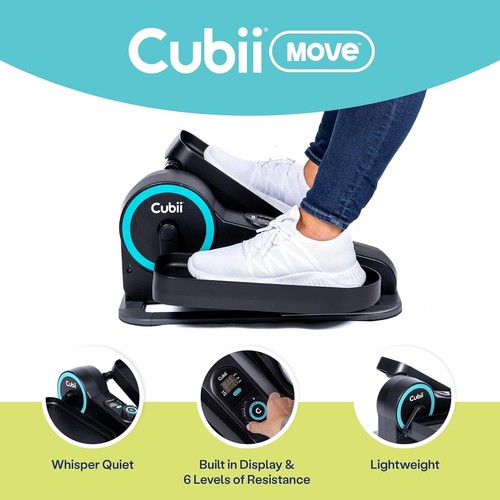 Cubii Move Under Desk Elliptical, Portable Pedal Exerciser w ...