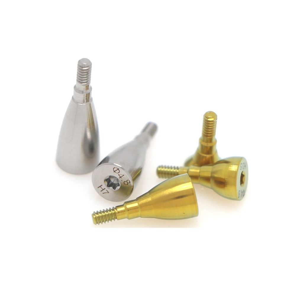 Dental Healing Abutment NC Ø3.6/4.8mm Dia Cover Screw fits ITI ...