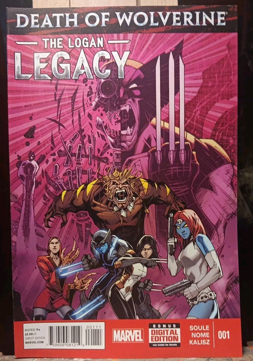 Death of Wolverine The Logan Legacy #2 Marvel Comics 2014 NM Near Mint ...