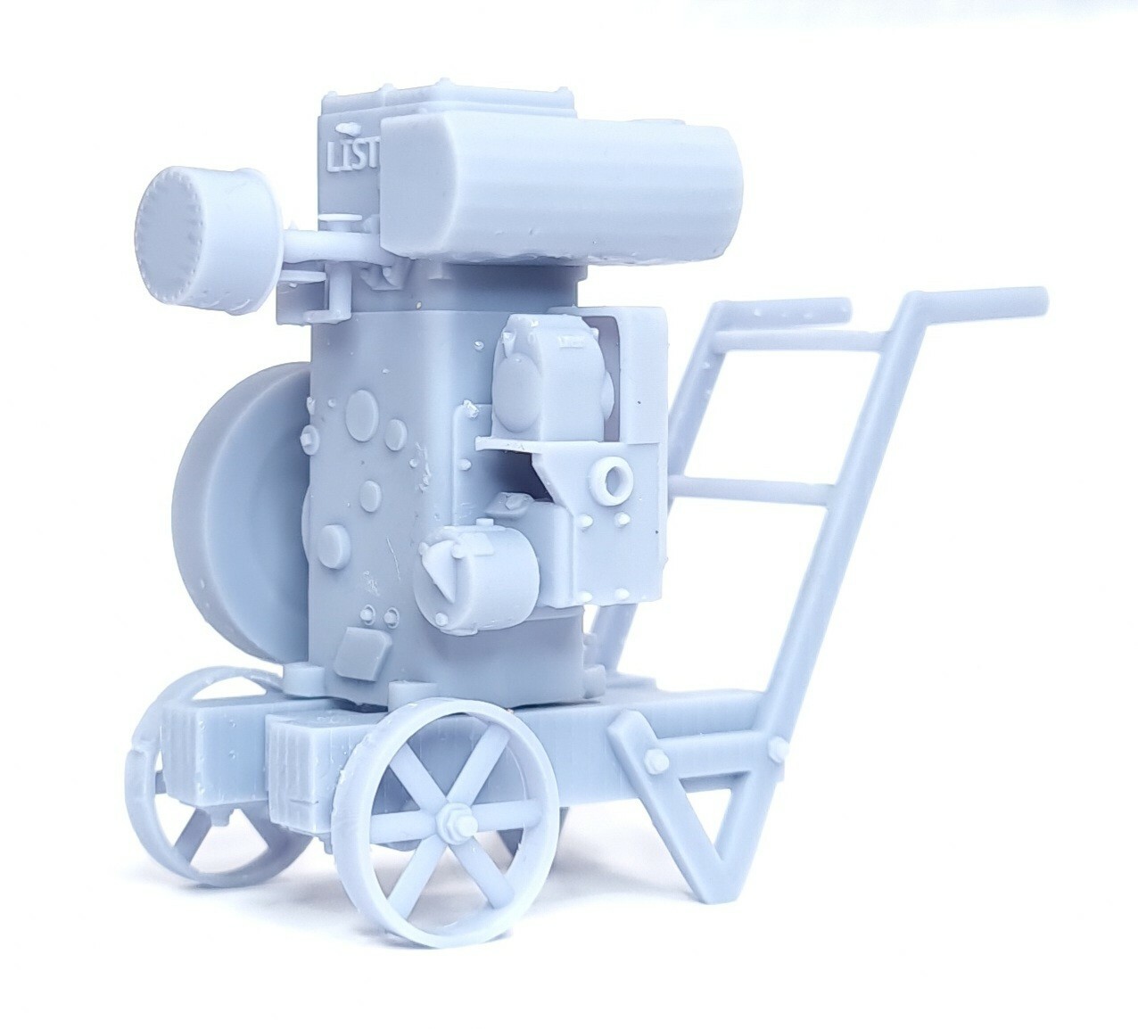 1/10 Scale Stationary Engine Lister D Model with Barrow 12K 3D Printed ...
