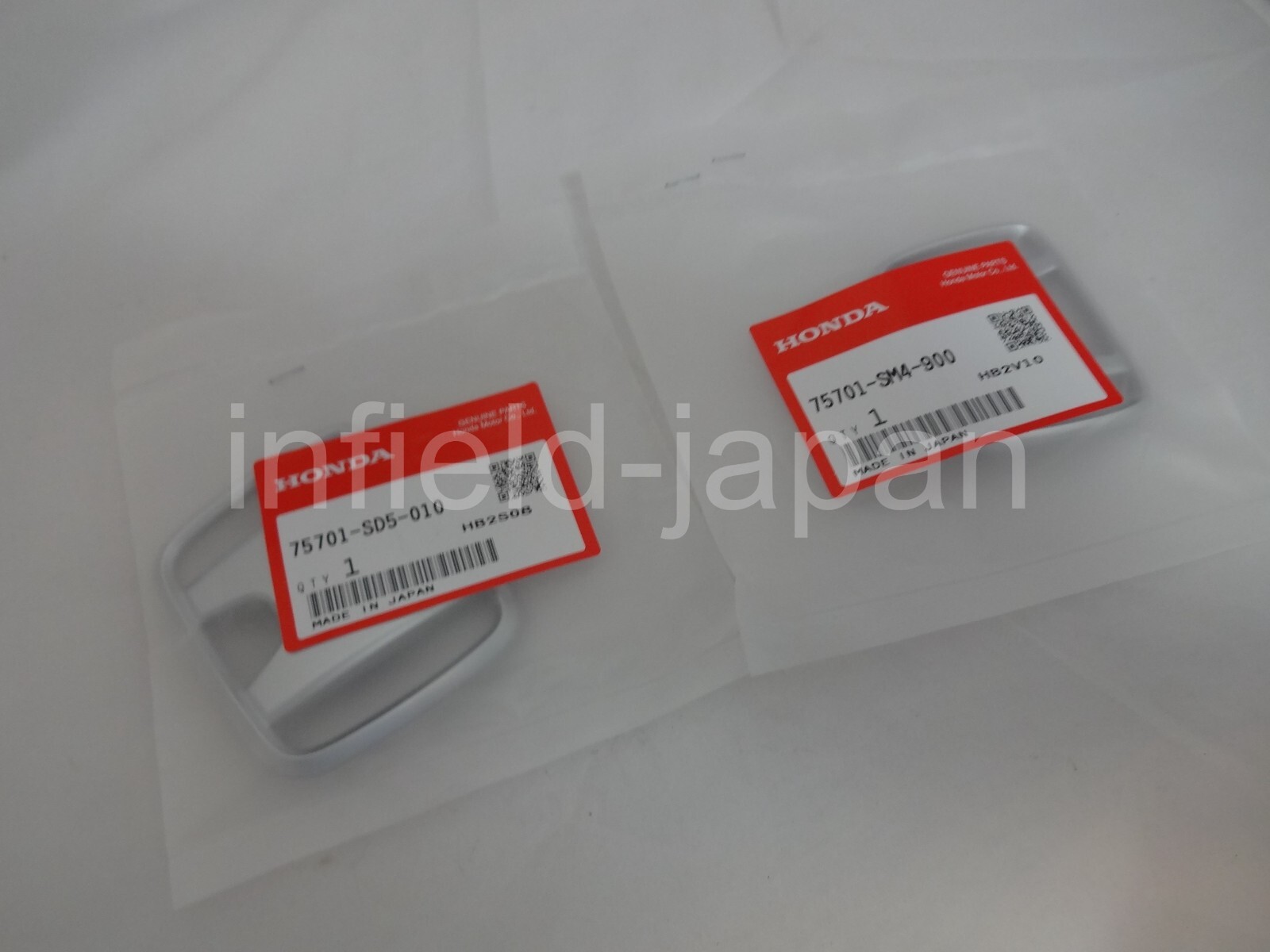 Genuine Honda 97-01 Prelude Chrome Front Bumper Rear Trunk Emblem Set F ...