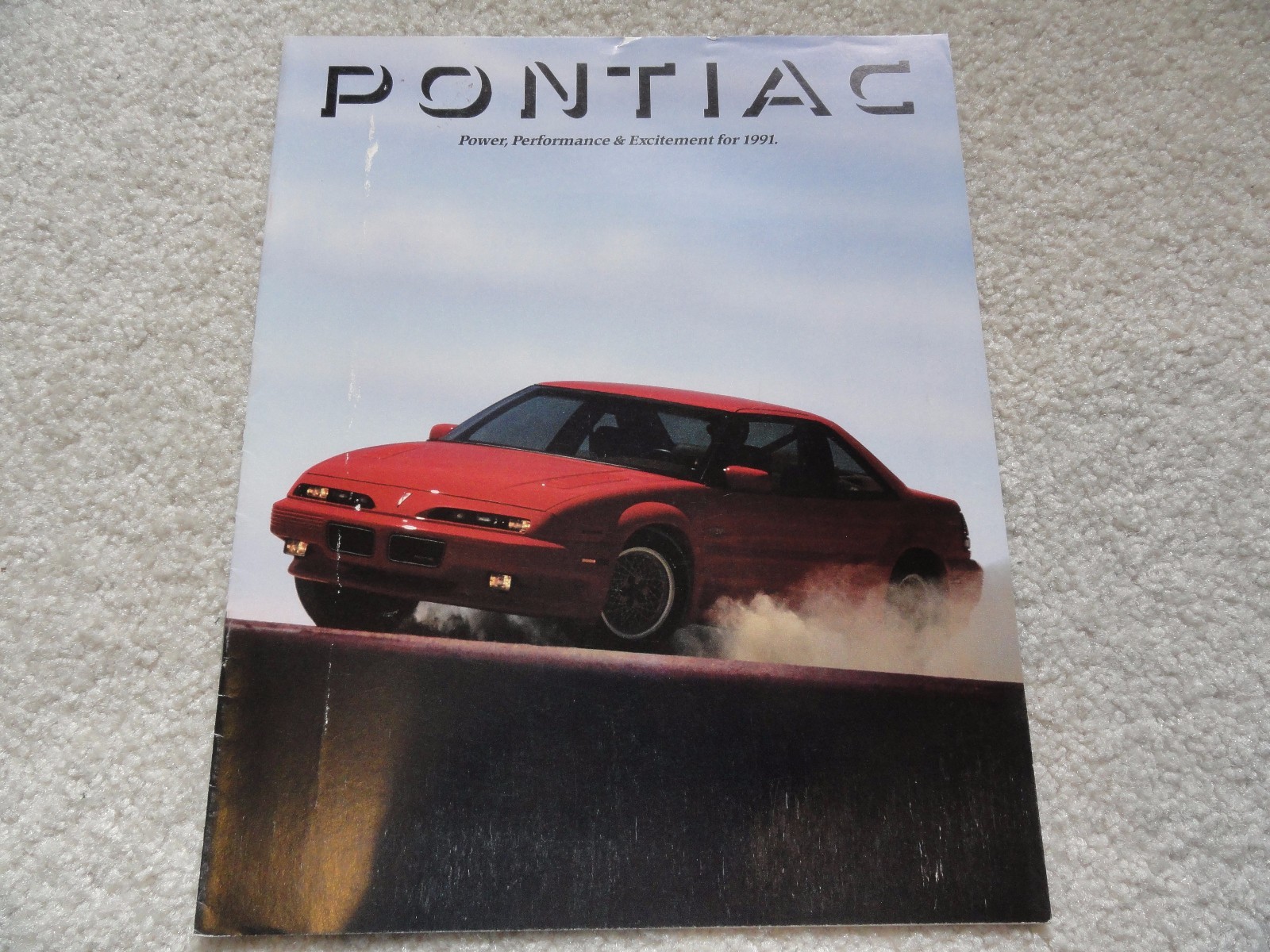 1991 Pontiac Grand Prix, Bonneville Firebird, 6000 Sales Brochure | eBay