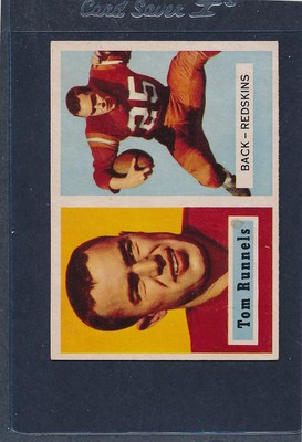 1957 Topps #110 Tom Runnels Redskins NM 57T110-21716-2 | eBay