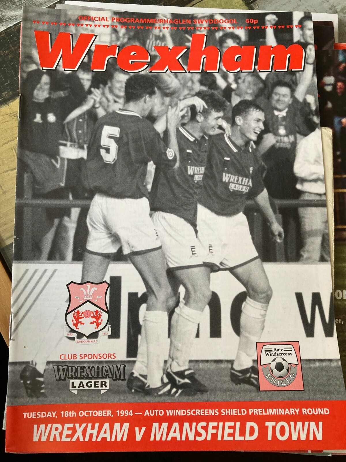 Wrexham HOME & AWAY programmes 1960s 1970s 1980s 90s League & Cup ...