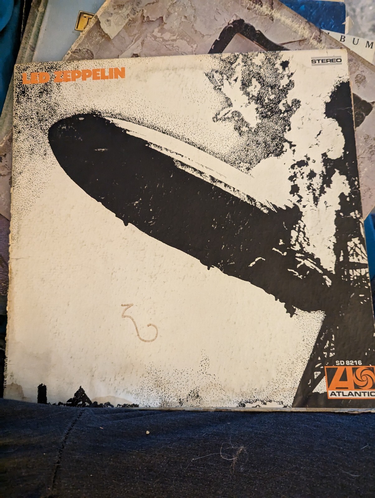 1969 Led Zeppelin First Album, First Pressing Atlantic SD 8316 | eBay