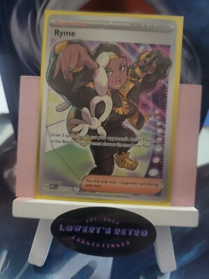 Holo Ryme - 221/197 Ultra Rare Obsidian Flames Pokemon TCG | eBay
