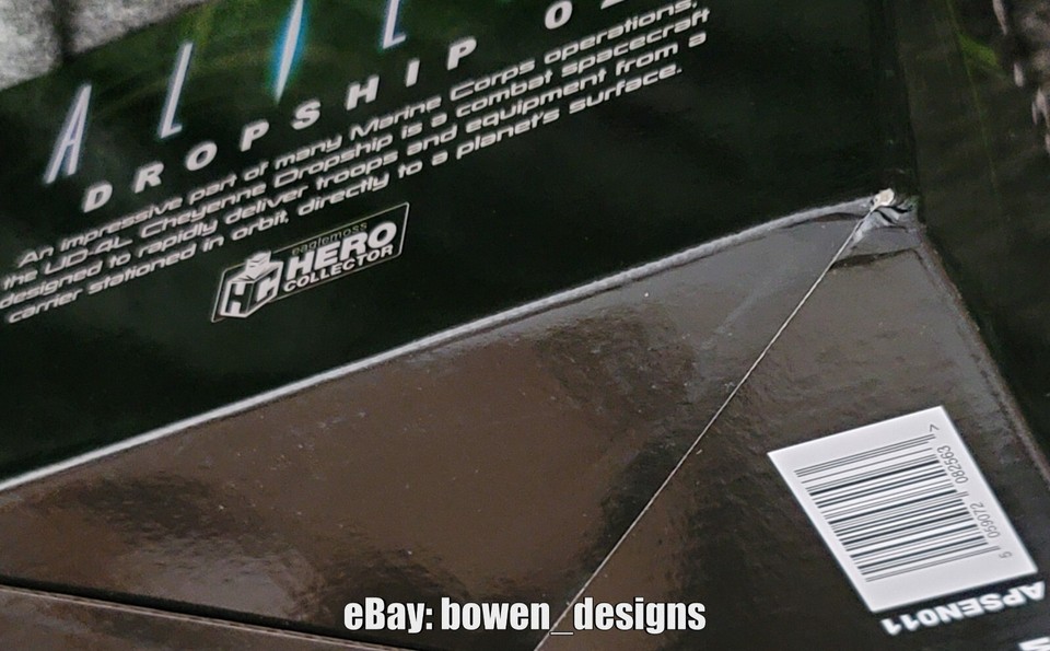 Eaglemoss Aliens 1986 Movie UD-4L Cheyenne Drop Ship DieCast Replica ...