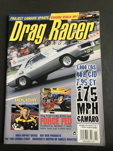 Drag Racer Magazine - NHRA - John Force - Bristol Dragway - CAMARO ...